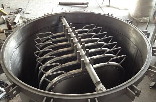 Carbon Steel Vertical Pressure Leaf Filter For Chemical ...