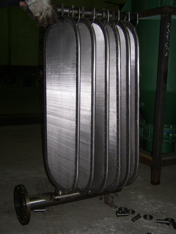 Precision Filtration Vertical Leaf Filter , Stainless Steel Vertical ...