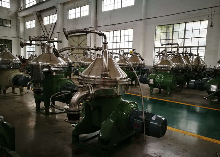 High Speed Disc Bowl Centrifuge / Vegetable Oil Separator For Fats Refining
