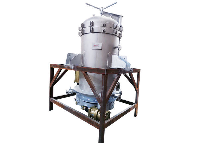 Automatic Vertical Plate Pressure Filter , Vacuum Leaf Filter Small ...