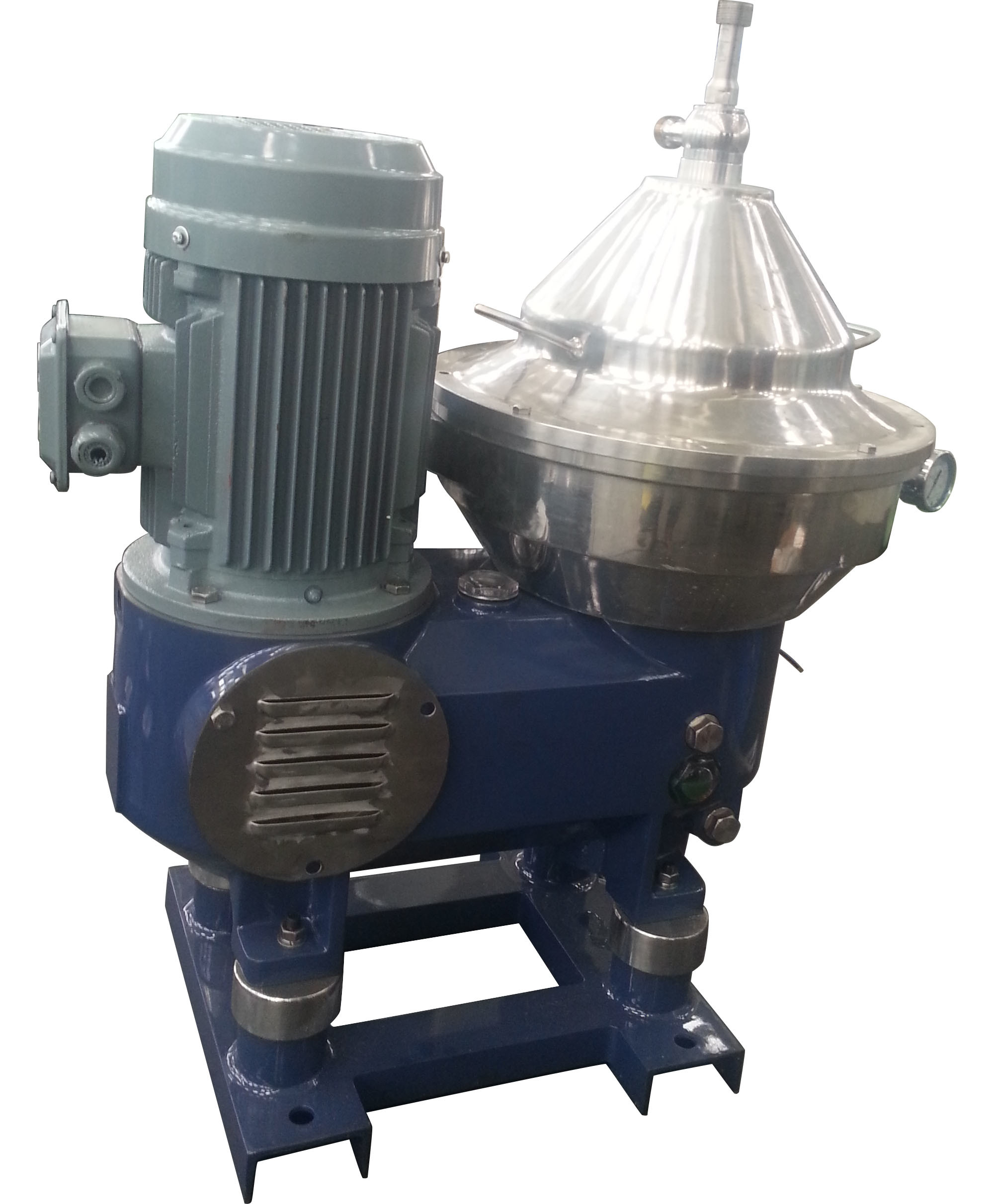 Liquid Solid Separation Centrifuge / Disc Stack Centrifuge Continuously Operate