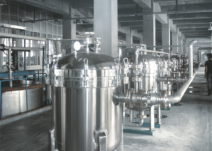 DL Bag Type Industrial Bag Filters / Refine Filter For Edible Oil CE ...