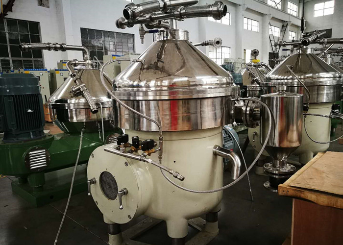 Professional Disc Stack Centrifuge Small Manual Control Clarifier Lower ...