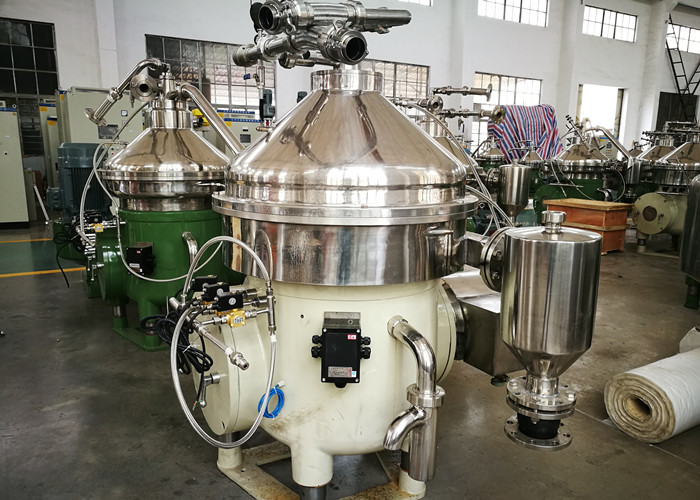 Continuous Centrifugal Separator / Conical Disc Centrifuge For Extreme Tiny Solid Separation